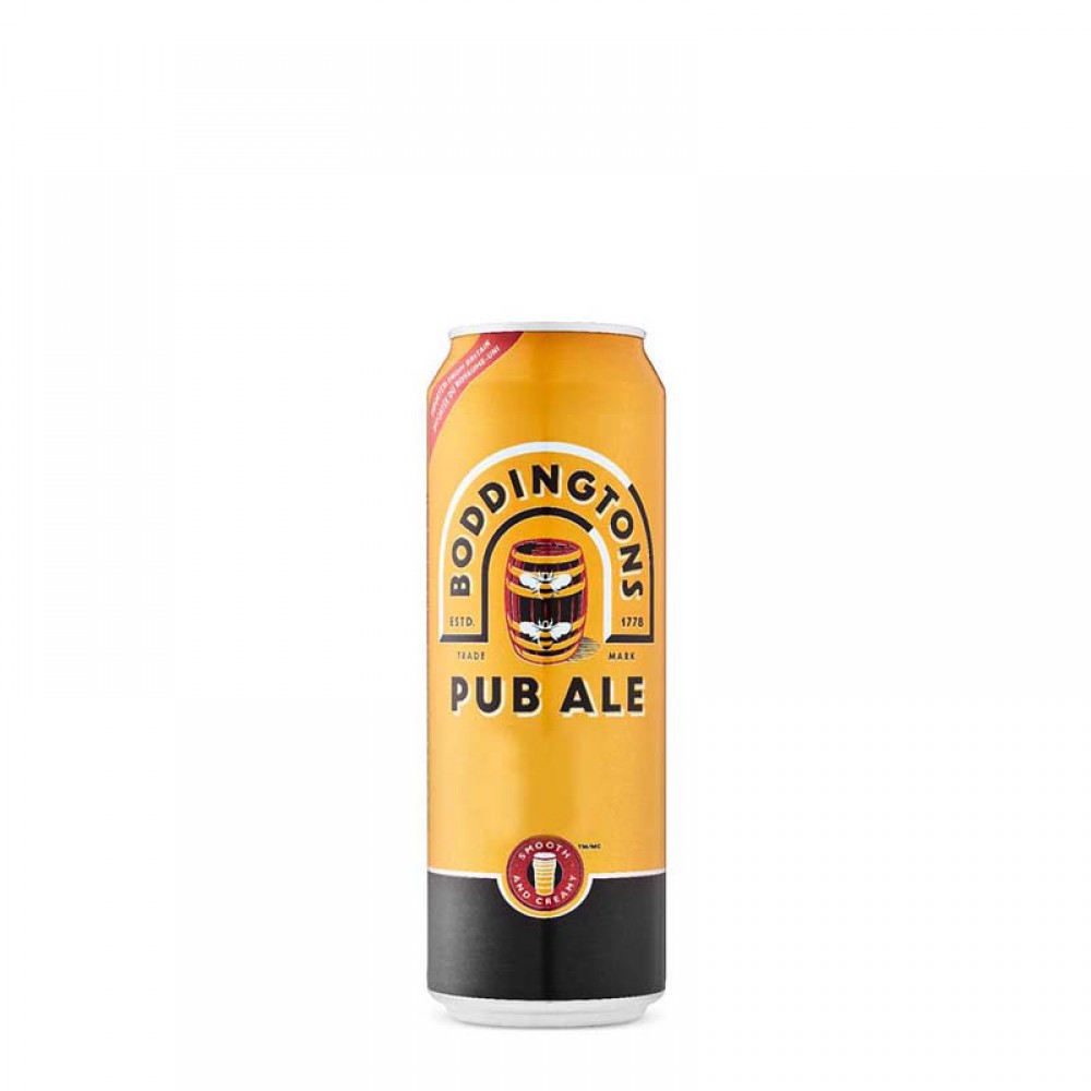 Boddingtons Draught Bitter (can 500ml) - per case