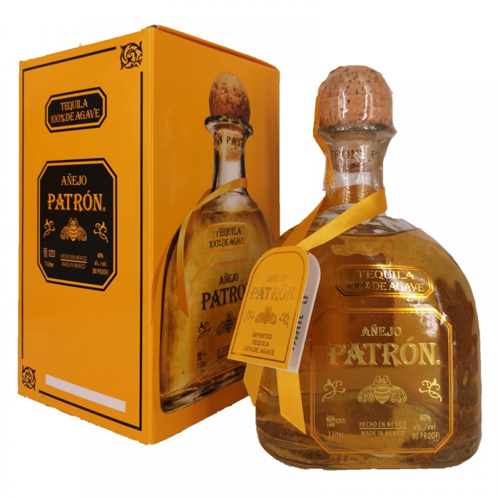 Patron Silver Tequila 100% de Agave